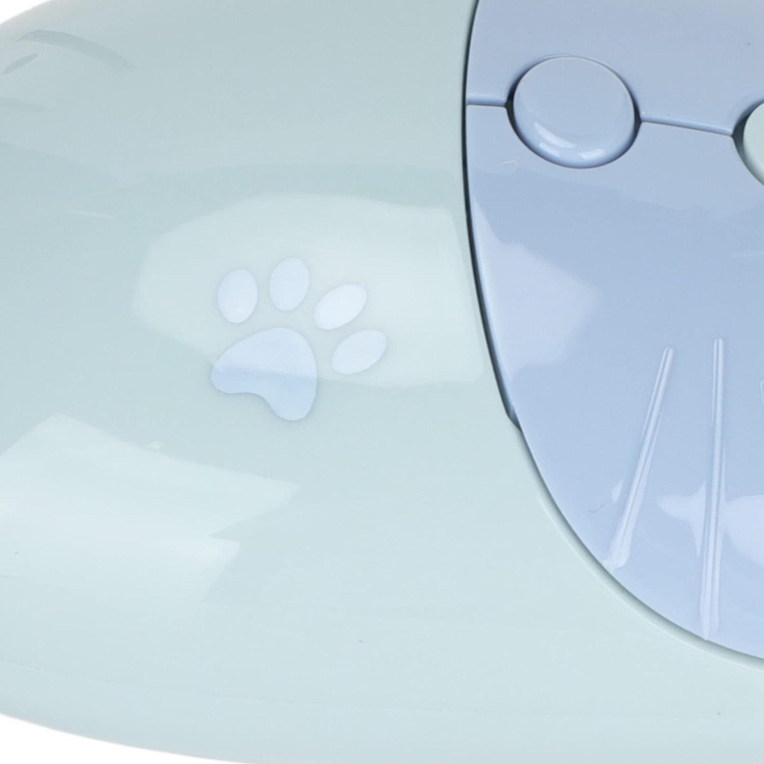 Mouse fara fir Cute Cat, silentios, ergonomic portabil cu mini receptor ...