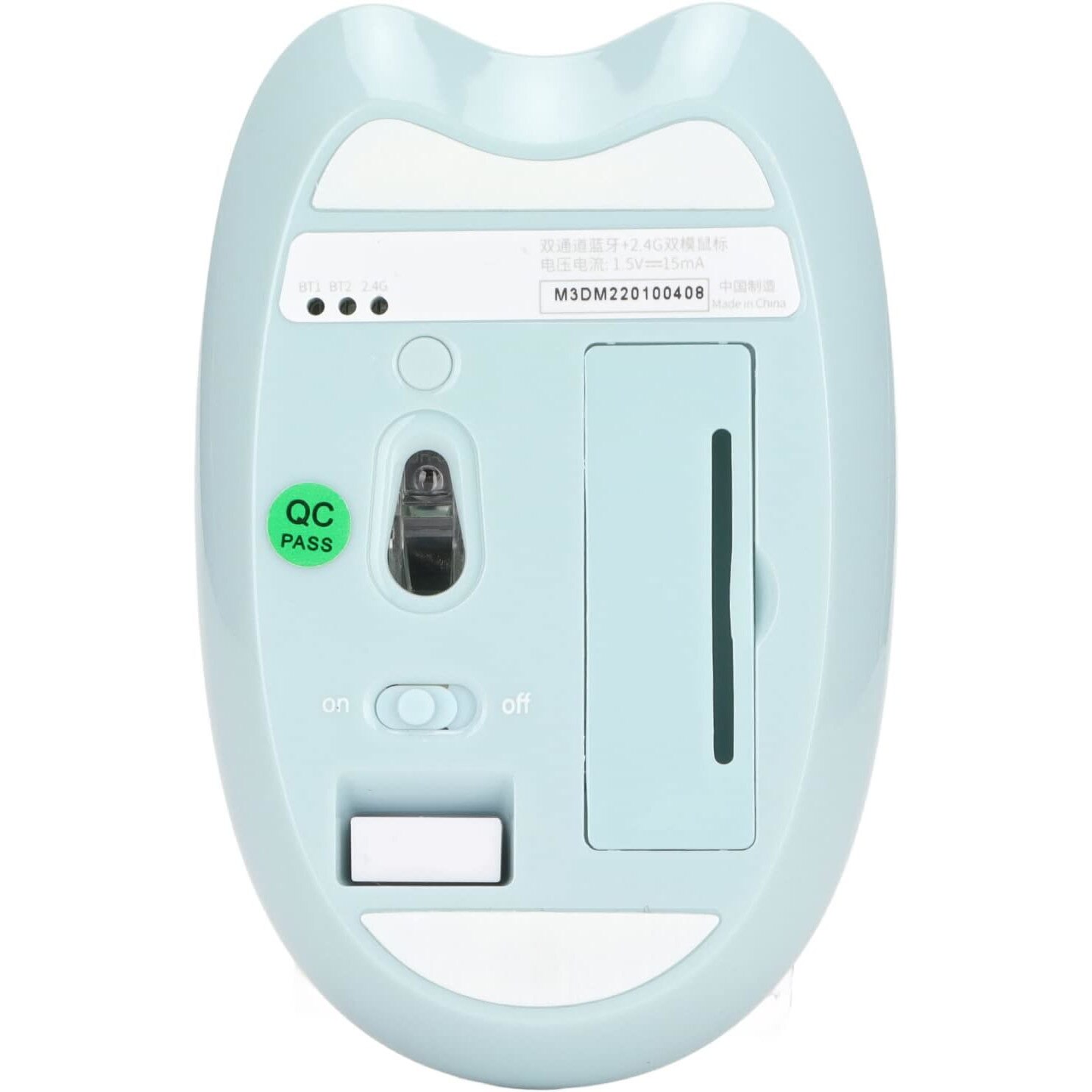 Mouse fara fir Cute Cat, silentios, ergonomic portabil cu mini receptor ...