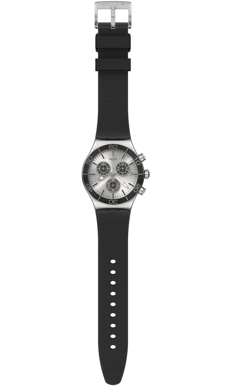 Ceas Swatch Great Outdoor Chrono, negru/argintiu - eMAG.ro