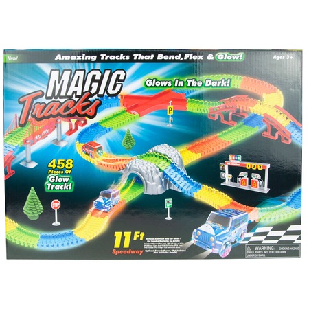 Pista de curse Luka Magic Tracks, 458 elemente, luminoasa in intuneric ...