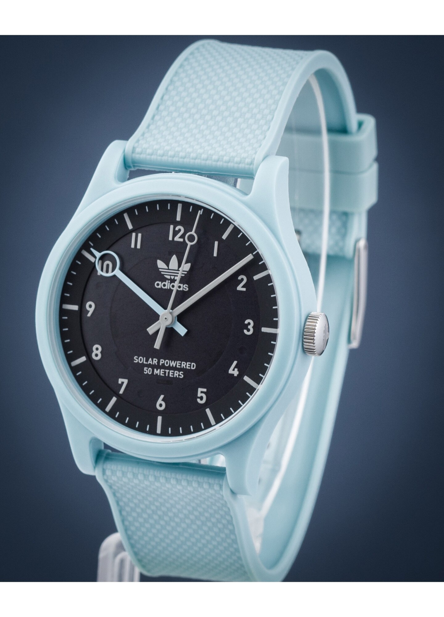 Ceas adidas Originals Street Project One, solar, Albastru - eMAG.ro