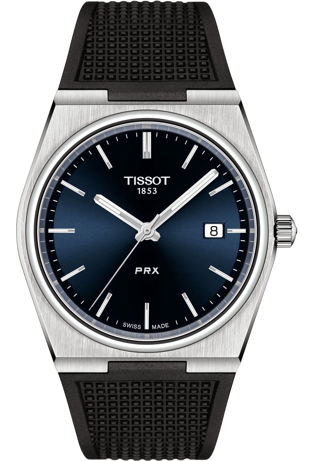Ceas barbatesc Tissot PRX T137.410.17.041.00, mecanism quartz F06.115 ...