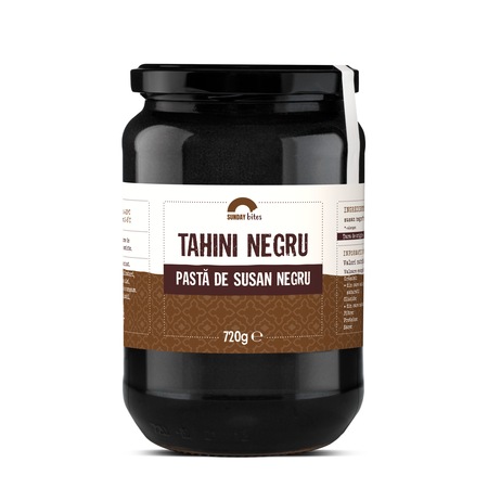 Pasta de susan negru, Tahini negru, 720g - eMAG.ro