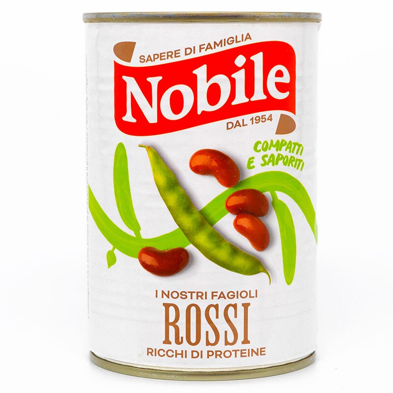 Fasole rosie Nobile - conserva 400 gr - eMAG.ro