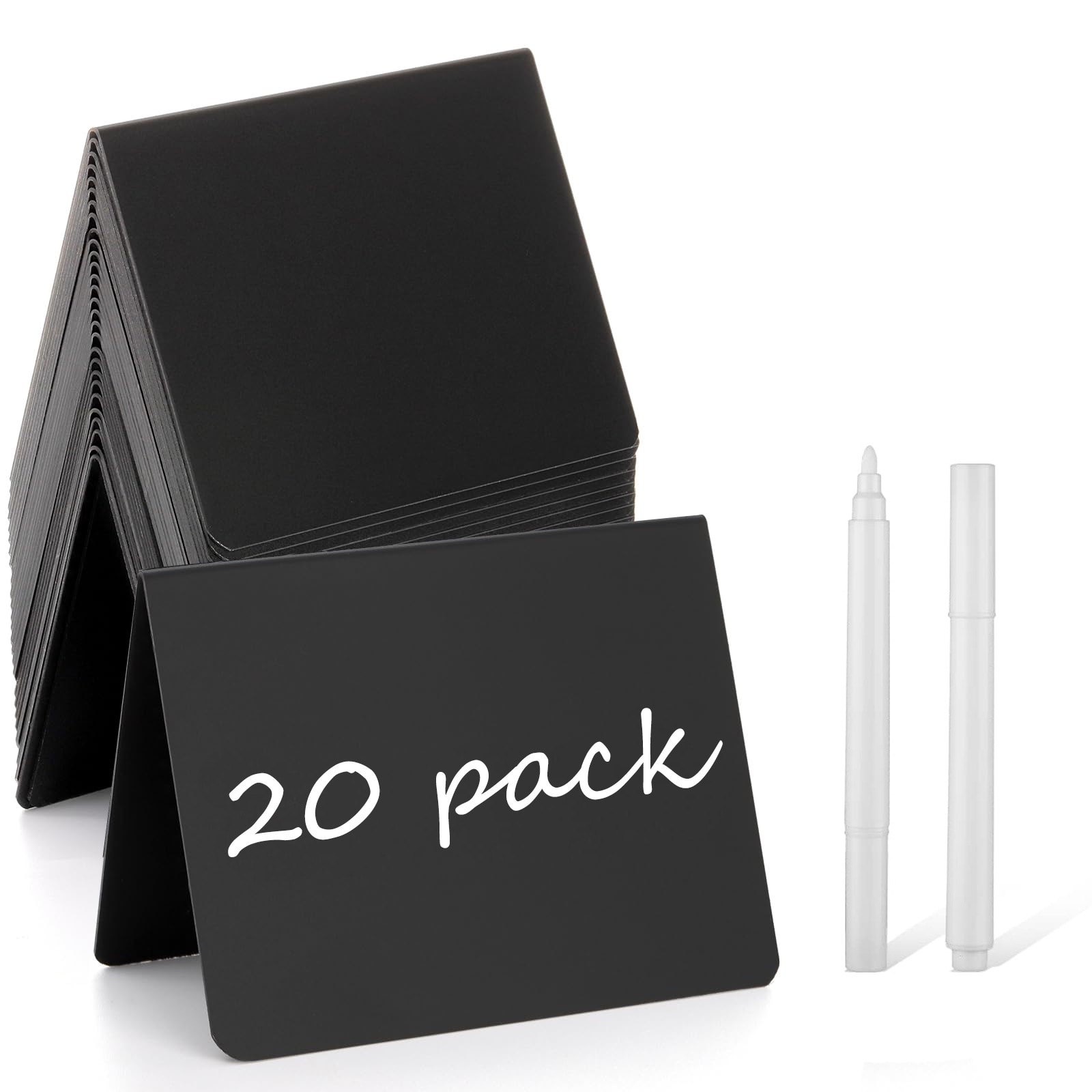Set 20 Mini Tablite, Plastic Negru, 10x7.5cm, Multifunctionale ...