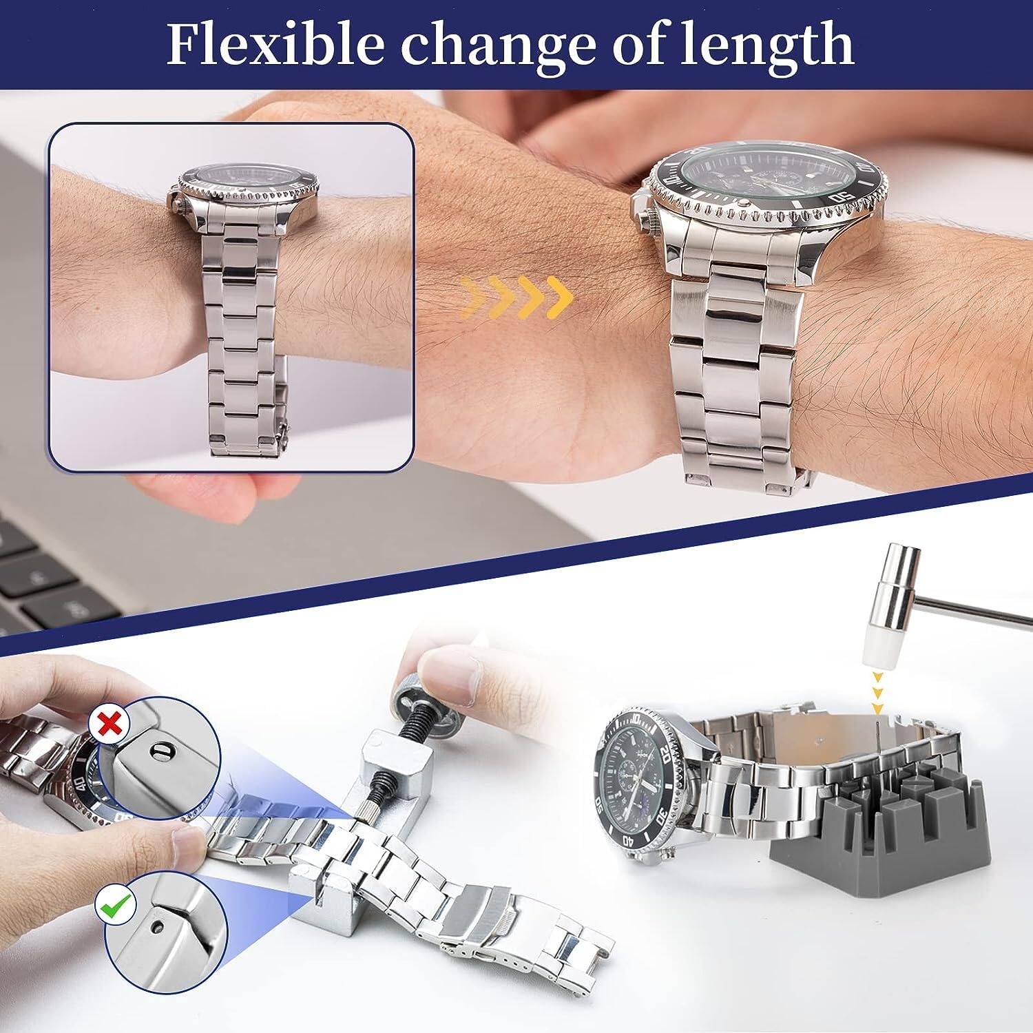 Set reparatie ceasuri, Instrument desfacere telescoape ceas, JENUOS ...