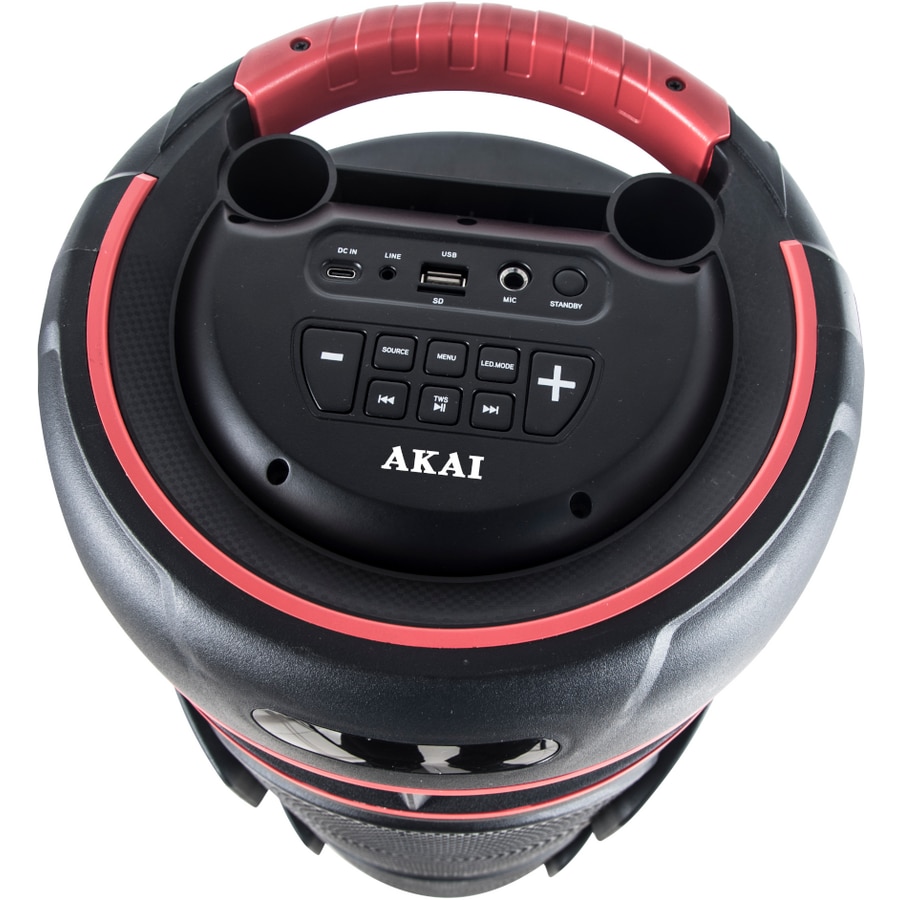 Boxa Activa Portabila Akai PARTY SPEAKER 300, Bluetooth, USB, Card ...