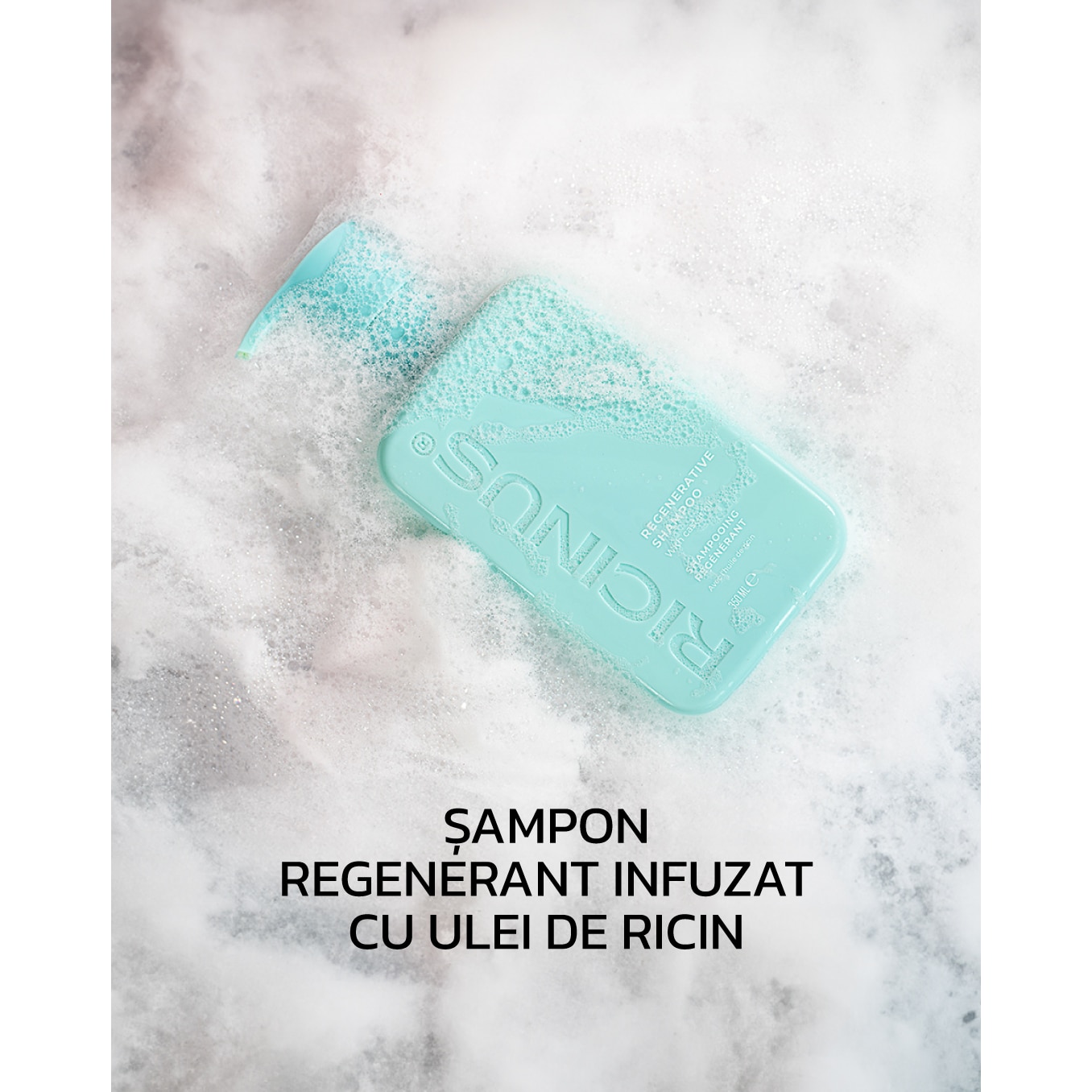 Sampon Ricinus pentru regenerarea parului, 350 ml - eMAG.ro