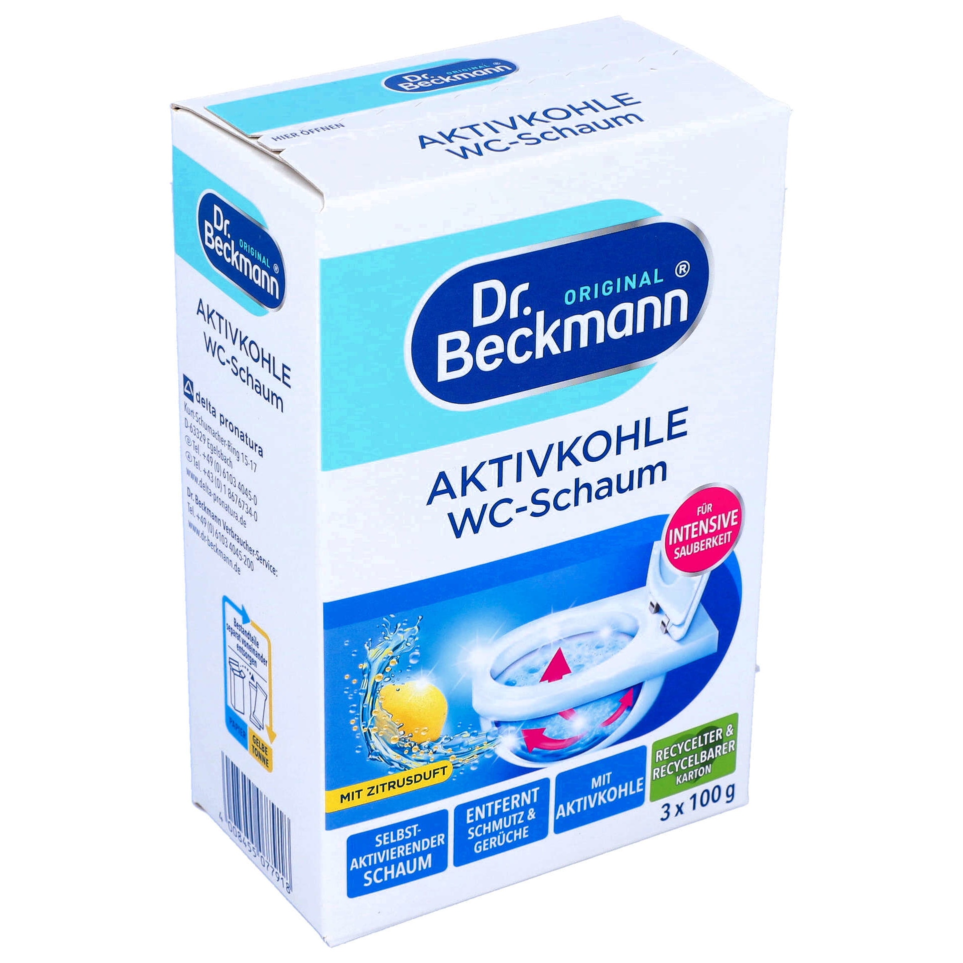 Solutie pentru indepartare calcar si depuneri vas toaleta, Dr. Bekcmann ...