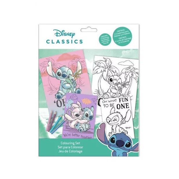 Set de colorat Disney Lilo and Stitch The Star Dog Cheeky - eMAG.ro