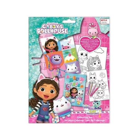 Smoothie de colorat + autocolante pentru casa lui Gabi - eMAG.ro