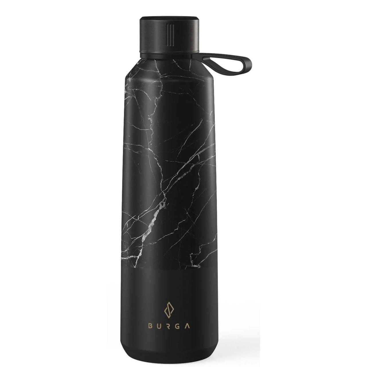 Sticla Termos Burga Inox Black Marble, 500 ml - eMAG.ro