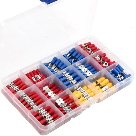 Set 280 papuci electrici, BYNOVIS®, Terminale de sertizare, Sortiment ...