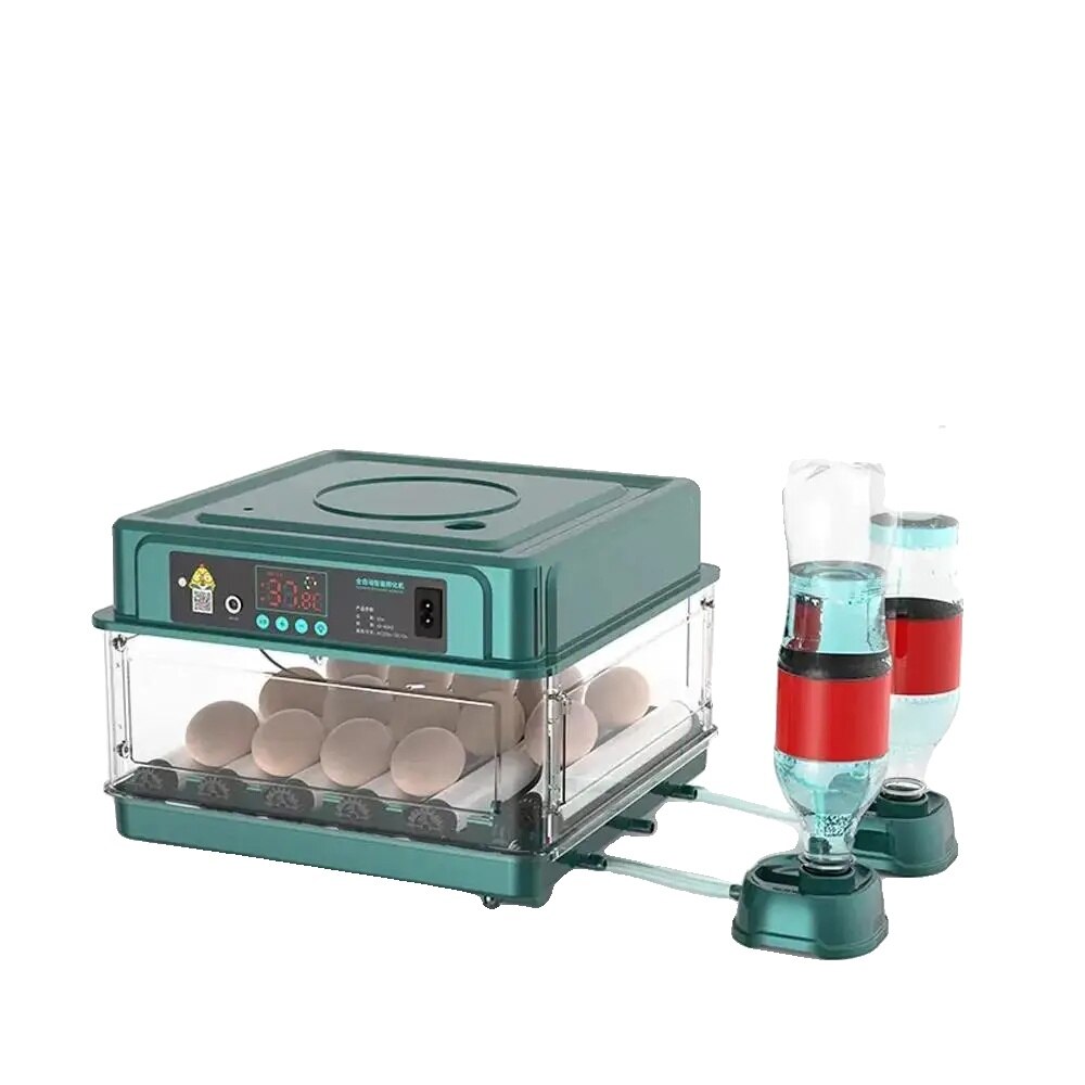 Incubator de oua, design tip sertar, completare automata cu apa, 15 oua ...