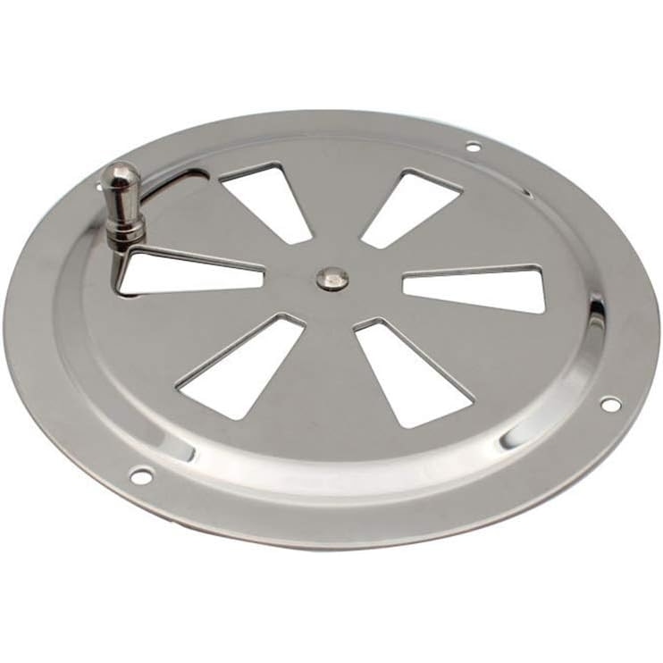 Set 2 grile ventilatie din inox, QttvbTna, reglabile, 125mm - eMAG.ro