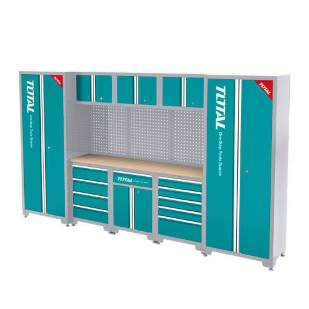 Dulap de scule, Total Tools, Metal, 3300 x 472 x 1925 mm - eMAG.ro