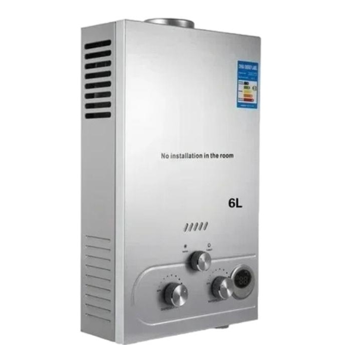 Incalzitor instant apa, 6L, inox, eficienta ridicata, afisaj LED, 16kW ...