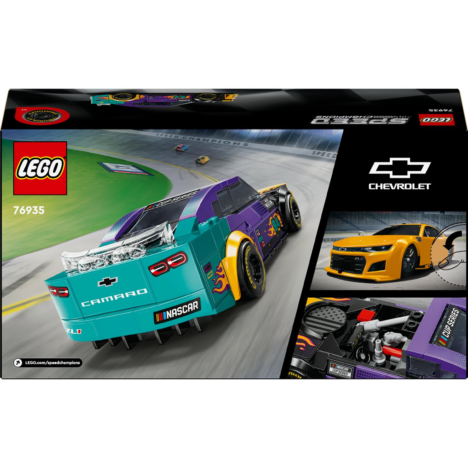 LEGO® Speed Champions - NASCAR® Next Gen Chevrolet Camaro ZL1 76935 ...