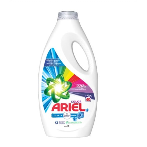 Detergent de rufe lichid, Ariel color Lenor, 40 de spalari, 2 l - eMAG.ro