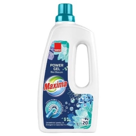Detergent de rufe lichid, Sano maxima blue blossom, 20 spalari - eMAG.ro