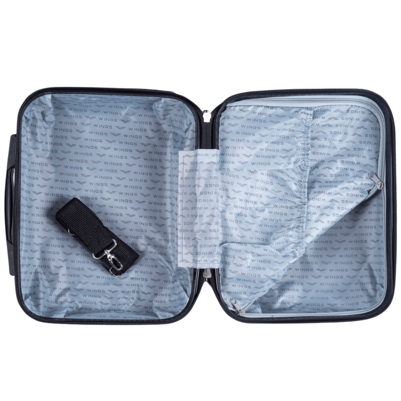 Geanta cosmetice Wings Swan, ABS, 34 x 28.5 x 15 cm, verde - eMAG.ro