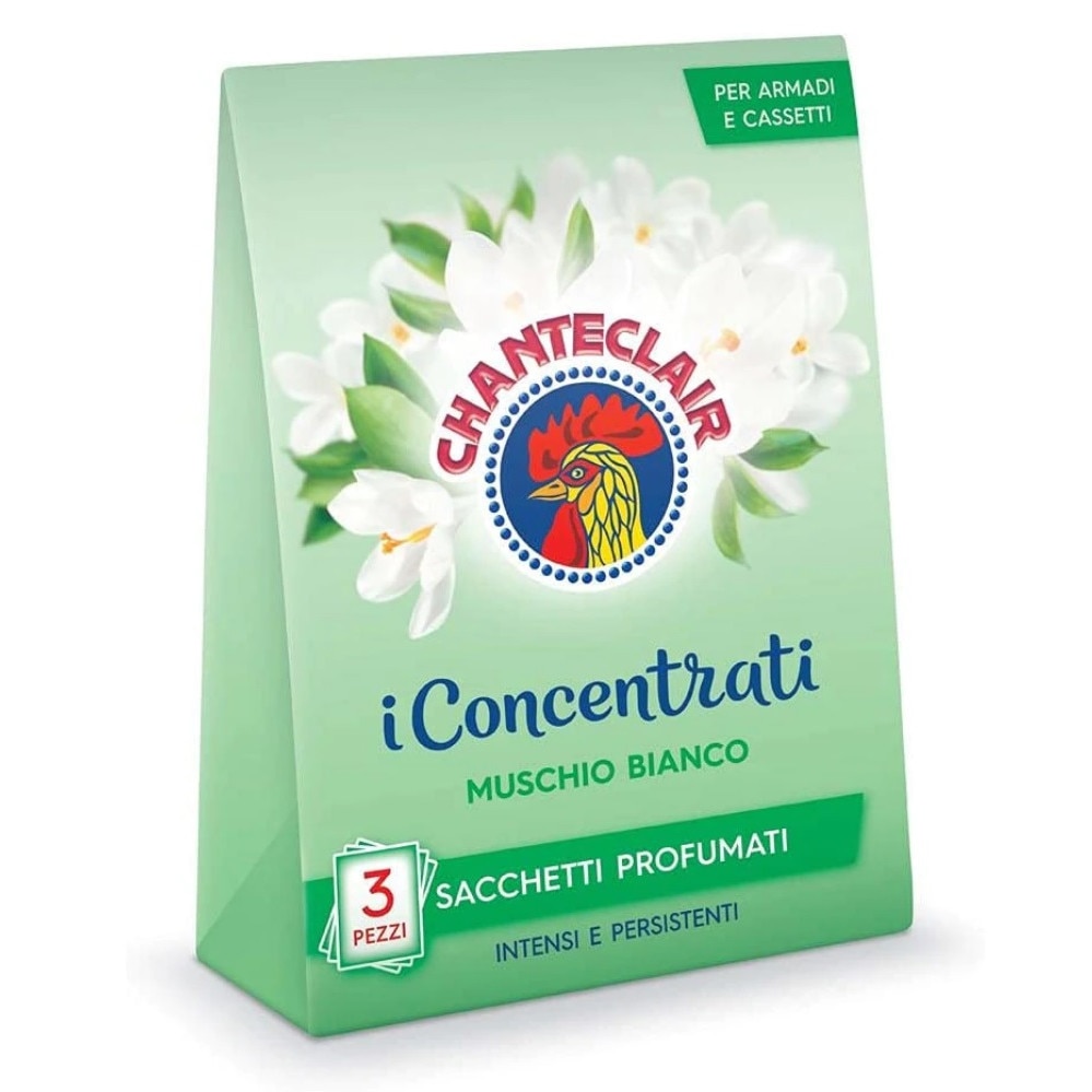 Odorizant dulap saculet, mosc alb, 3 bucati, Chante Claire - eMAG.ro