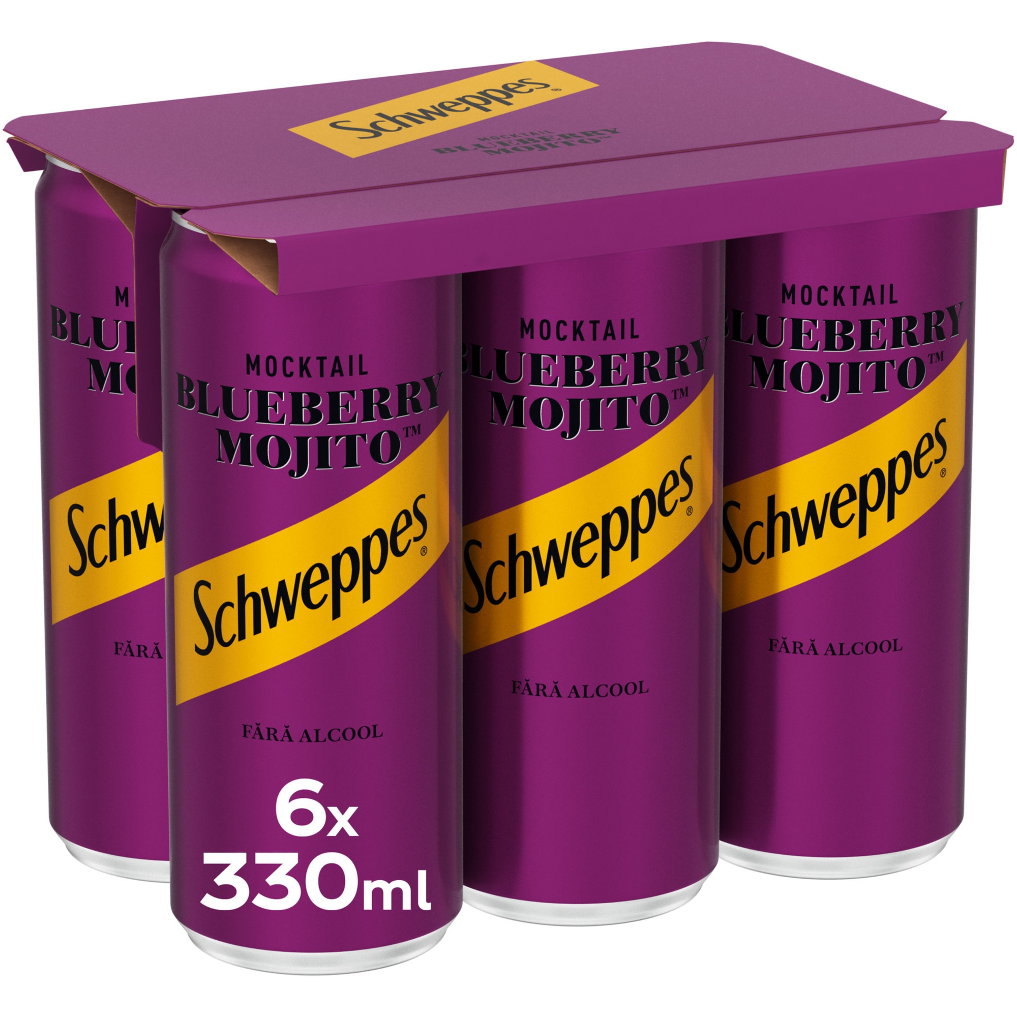 Băutură racoritoare, Schweppes Blueberry Mojito 6 x 330ml - eMAG.ro