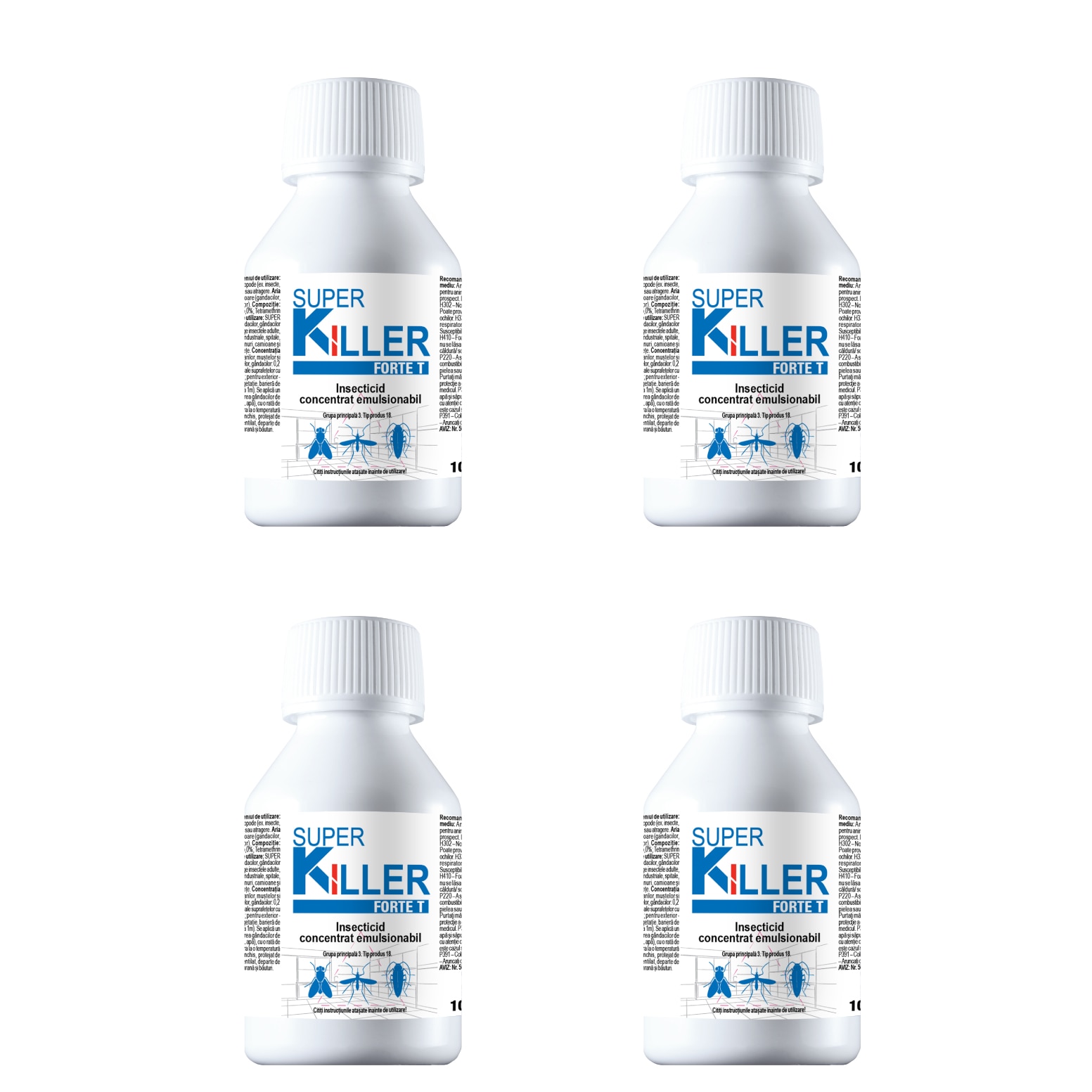 Insecticid contra insectelor zburatoare si taratoare, Pasteur, SUPER ...