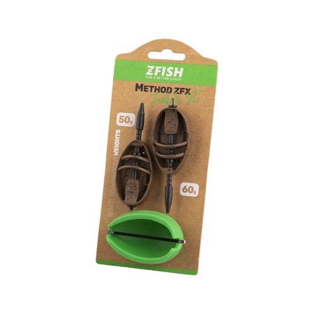 Method Feeder Set FishOn ZFX 50, 60gr + matrita - eMAG.ro