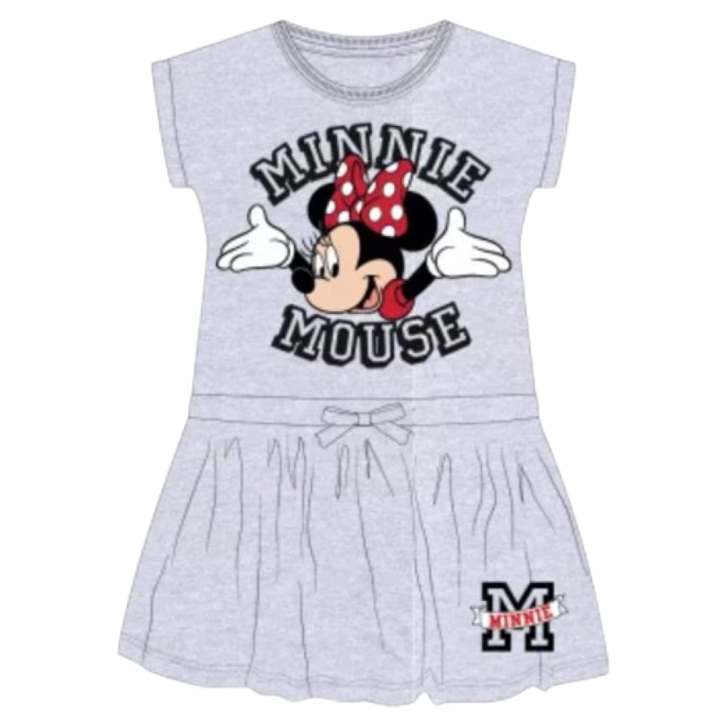 Set Rochita Fetite, Minnie Mouse, Rosu/Gri, 110CM - eMAG.ro