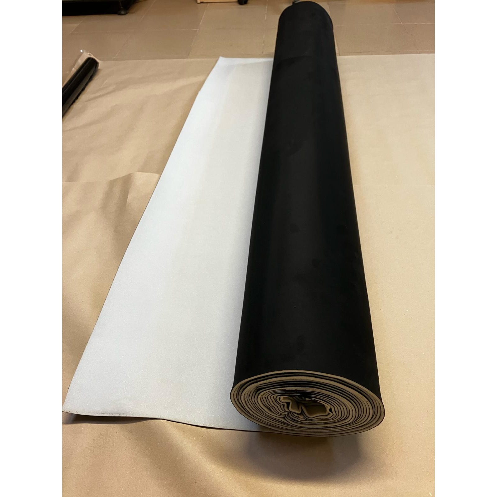 1 metru material plafon auto, Alcantara, Negru, Latime 1.5 m - eMAG.ro
