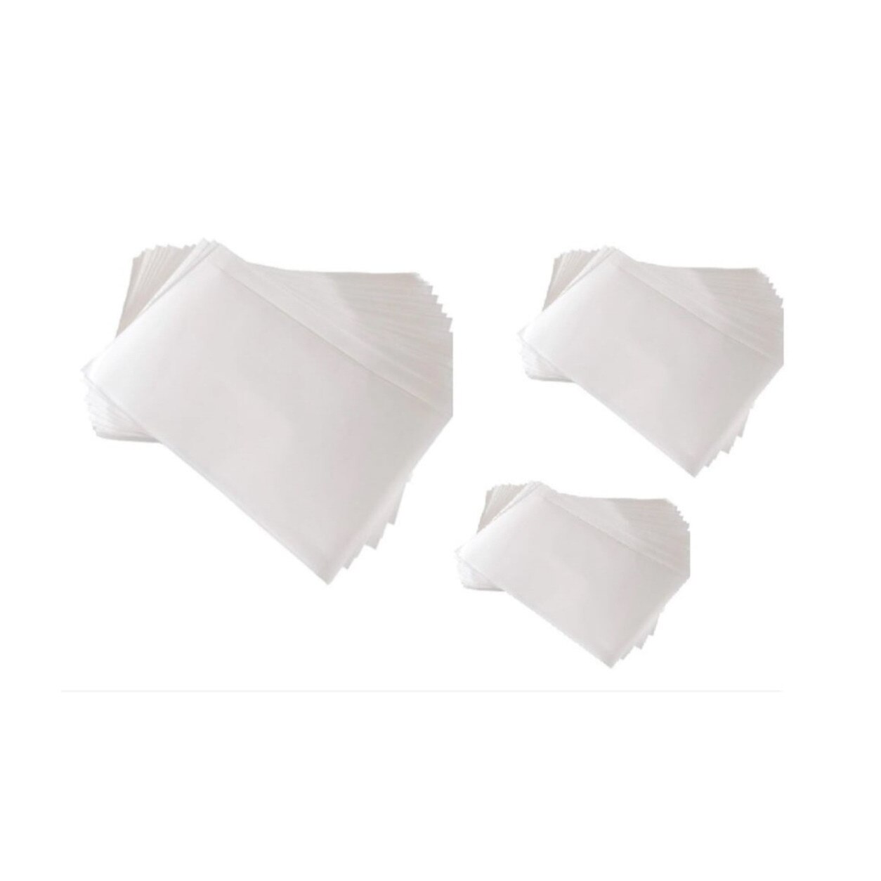 Set plicuri transparente, autoadezive, siliconate pentru adaugarea de ...