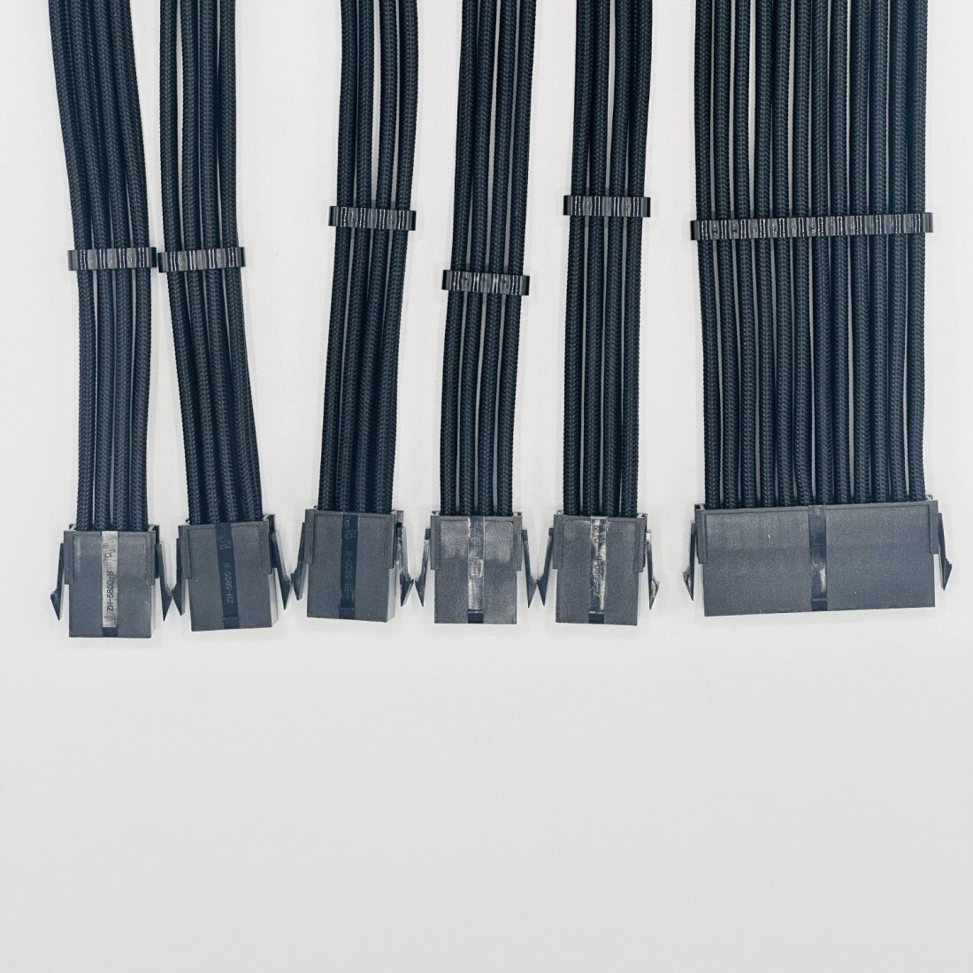 Set Prelungire Cabluri Sursa ATX SAMA modding Negru, Kit Extender, Mesh ...