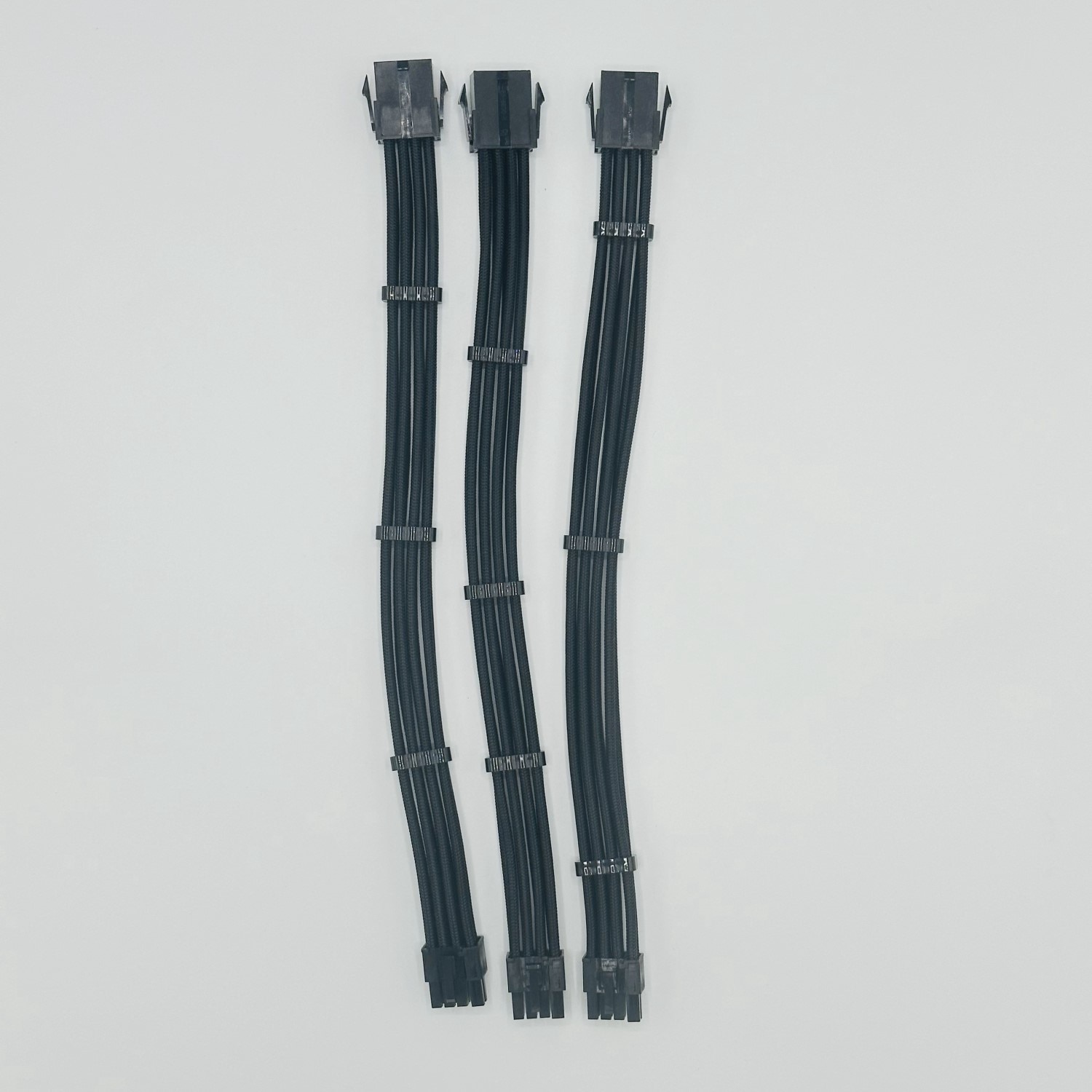 Set Prelungire Cabluri Sursa ATX SAMA modding Negru, Kit Extender, Mesh ...