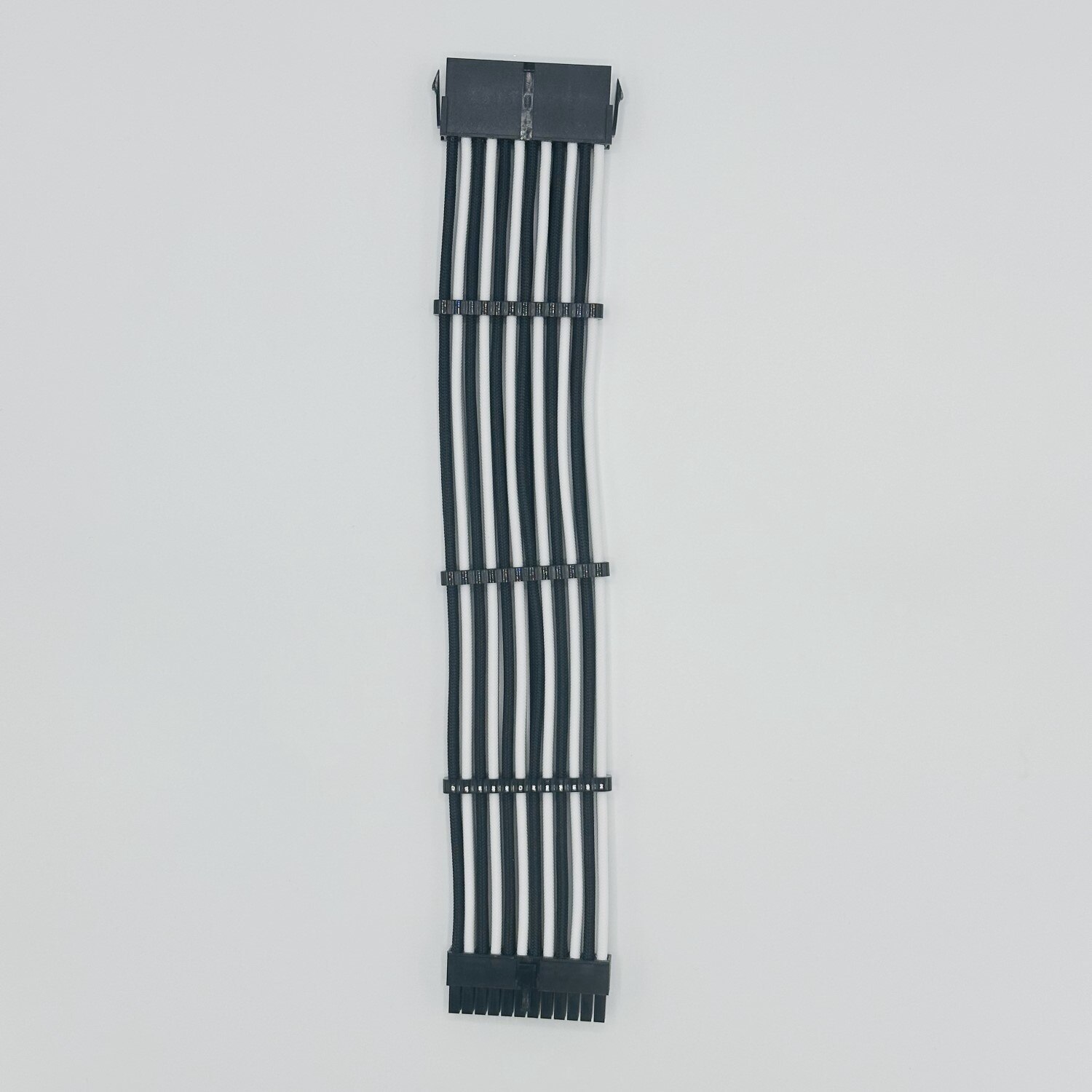 Set Prelungire Cabluri Sursa ATX SAMA Modding Alb-Negru, Kit Extender ...