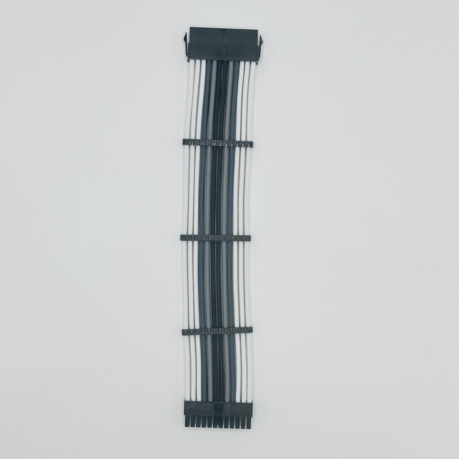 Set Prelungire Cabluri Sursa ATX SAMA Modding Alb-Gri-Negru, Kit ...