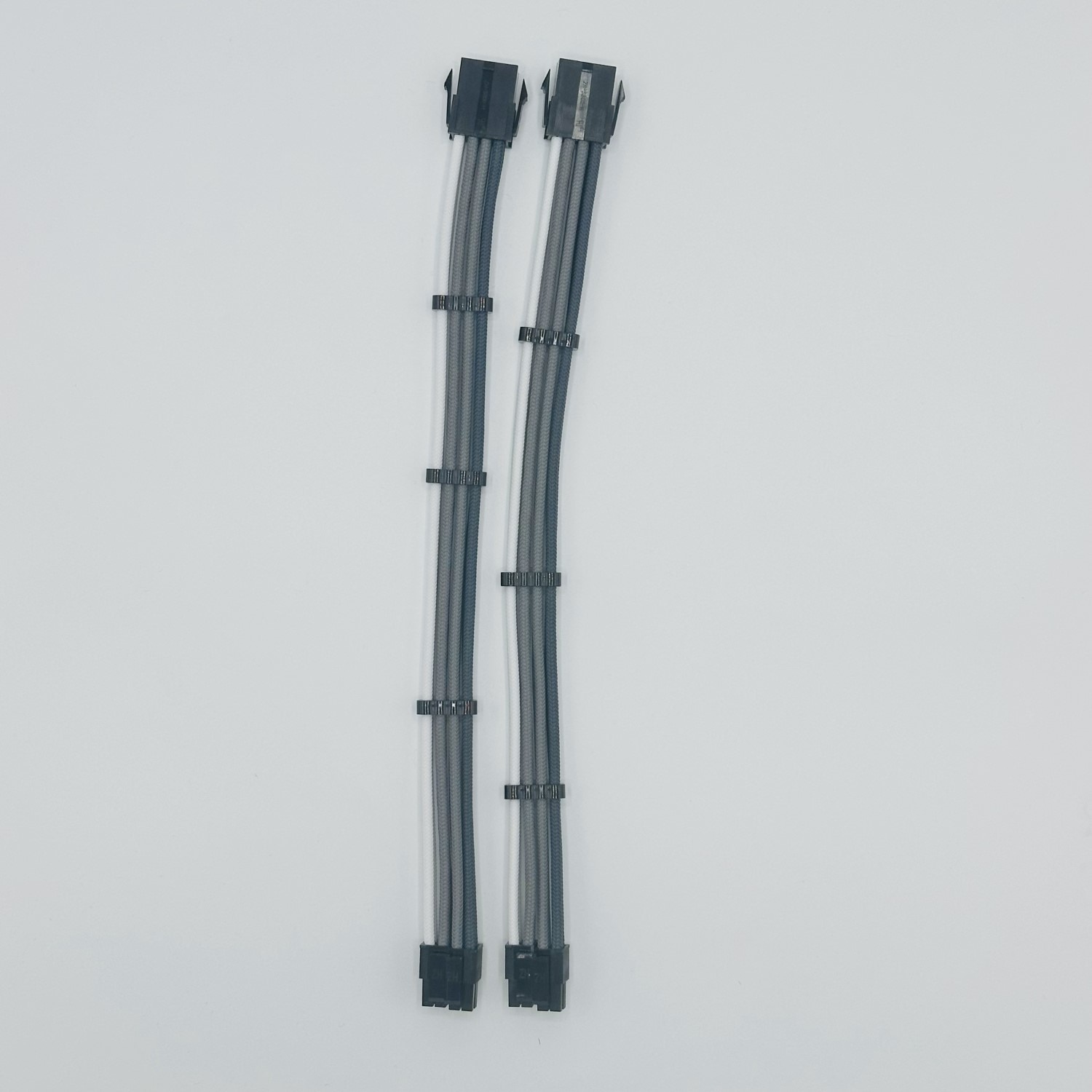 Set Prelungire Cabluri Sursa ATX SAMA Modding Alb-Gri-Negru, Kit ...