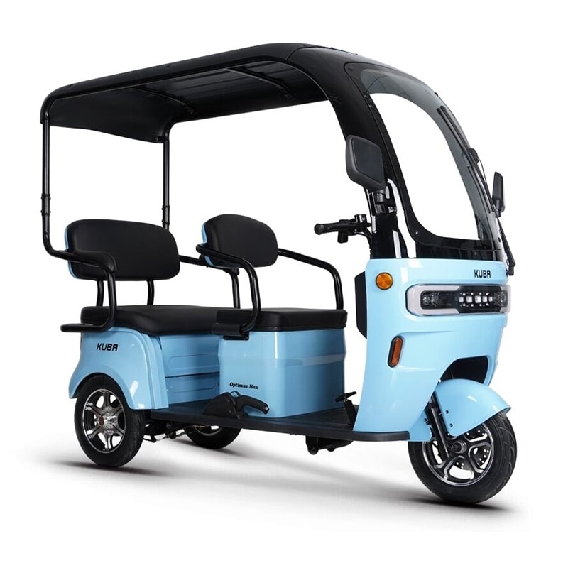 Tricicleta electrica OPTIMUS MAX 1000W, 72V 20 Ah, 25km/h, autonomie 50 ...