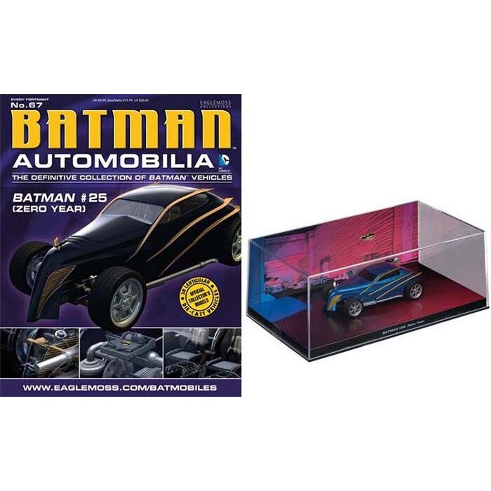 Macheta Batman #25 Zero Year cu vitrina plexiglass - 1/43 Altaya - eMAG.ro