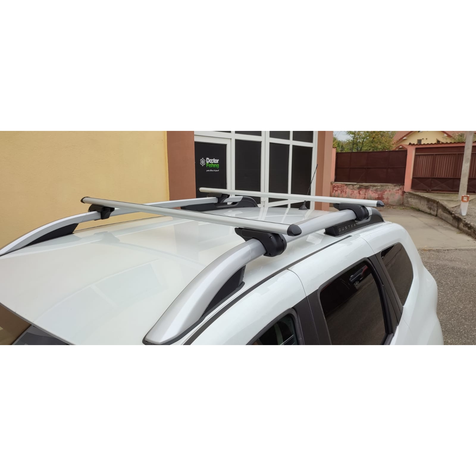 Set bare transversale portbagaj din aluminiu cu antifurt pentru toate ...