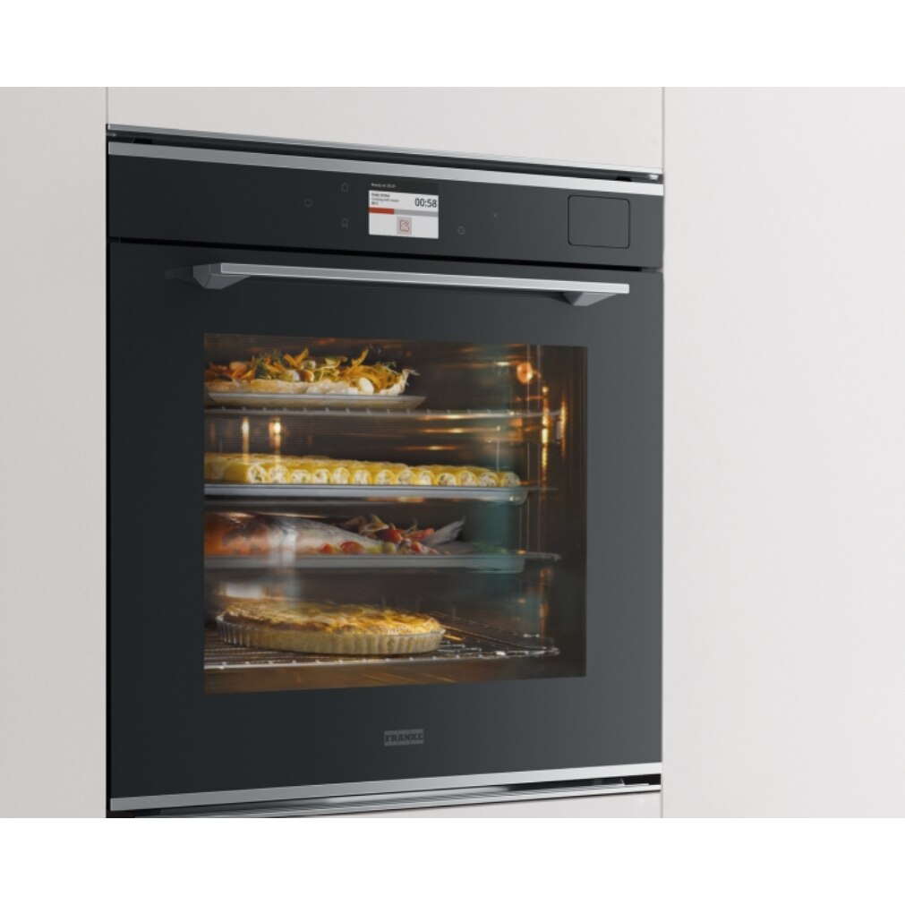 Cuptor electric Franke, Multifunctional, mod gatire cu aburi, 60 retete ...