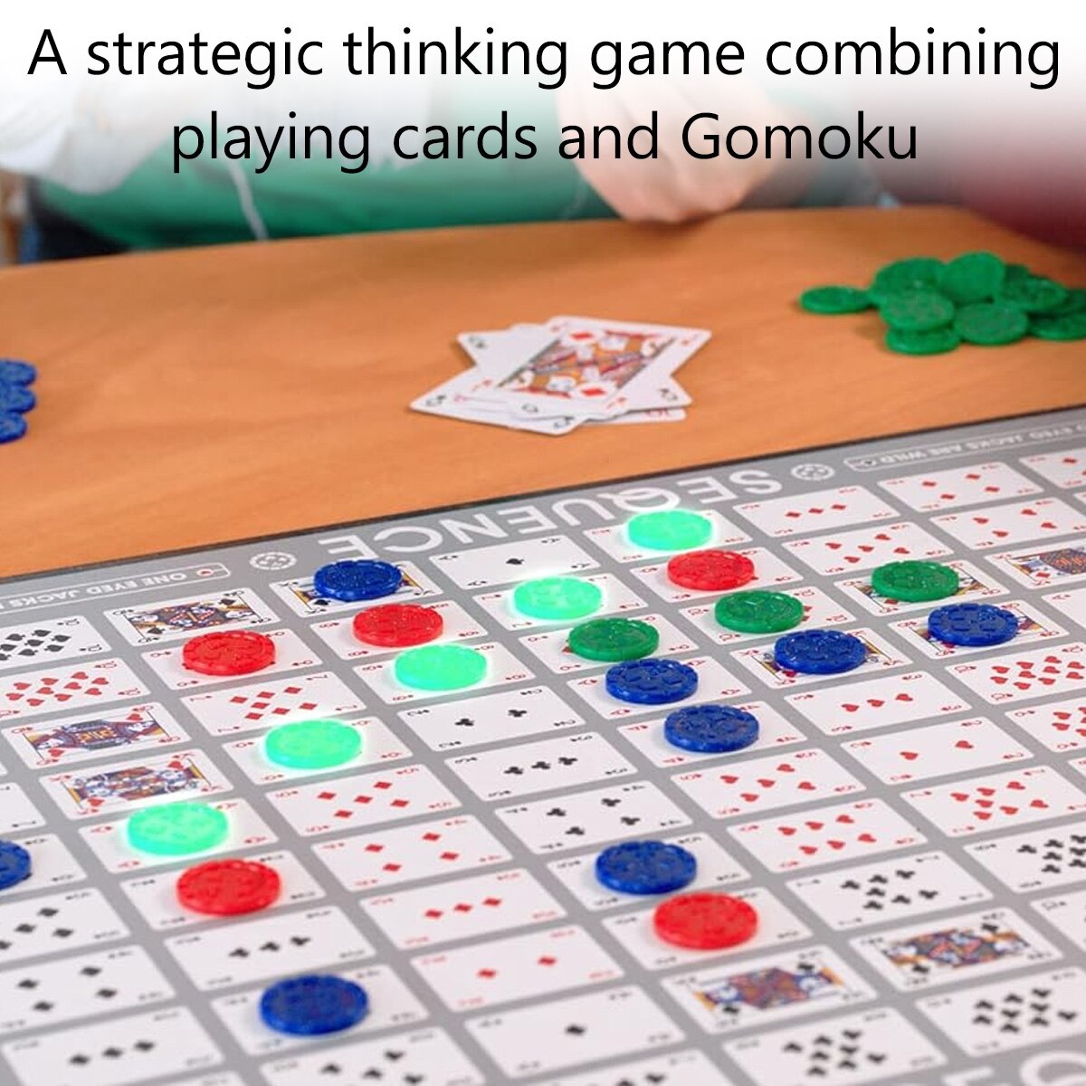 Joc de societate Sequence, QttvbTna, pentru 2-12 jucatori, 7+ ani - eMAG.ro