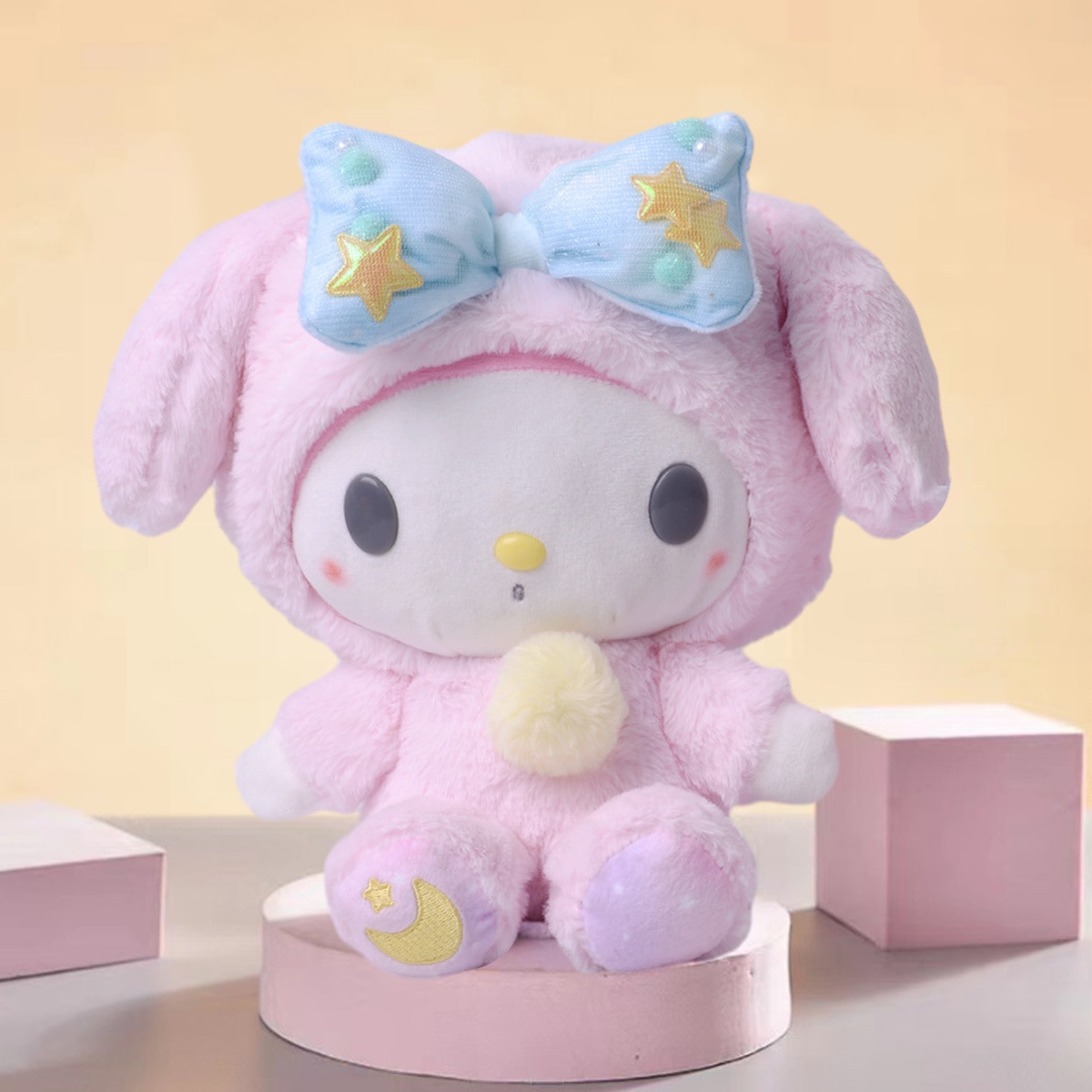 Jucarie de plus, QttvbTna, My Melody, din Seria Hello Kitty, bumbac ...