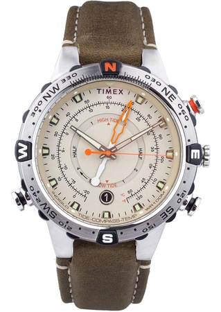 Ceas barbatesc Timex Expedition North, functii compass/tide/temp, bej ...