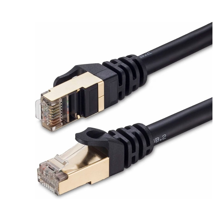 Cablu Internet CAT8, 40 Gbps, 2000 Mhz, 2m - eMAG.ro