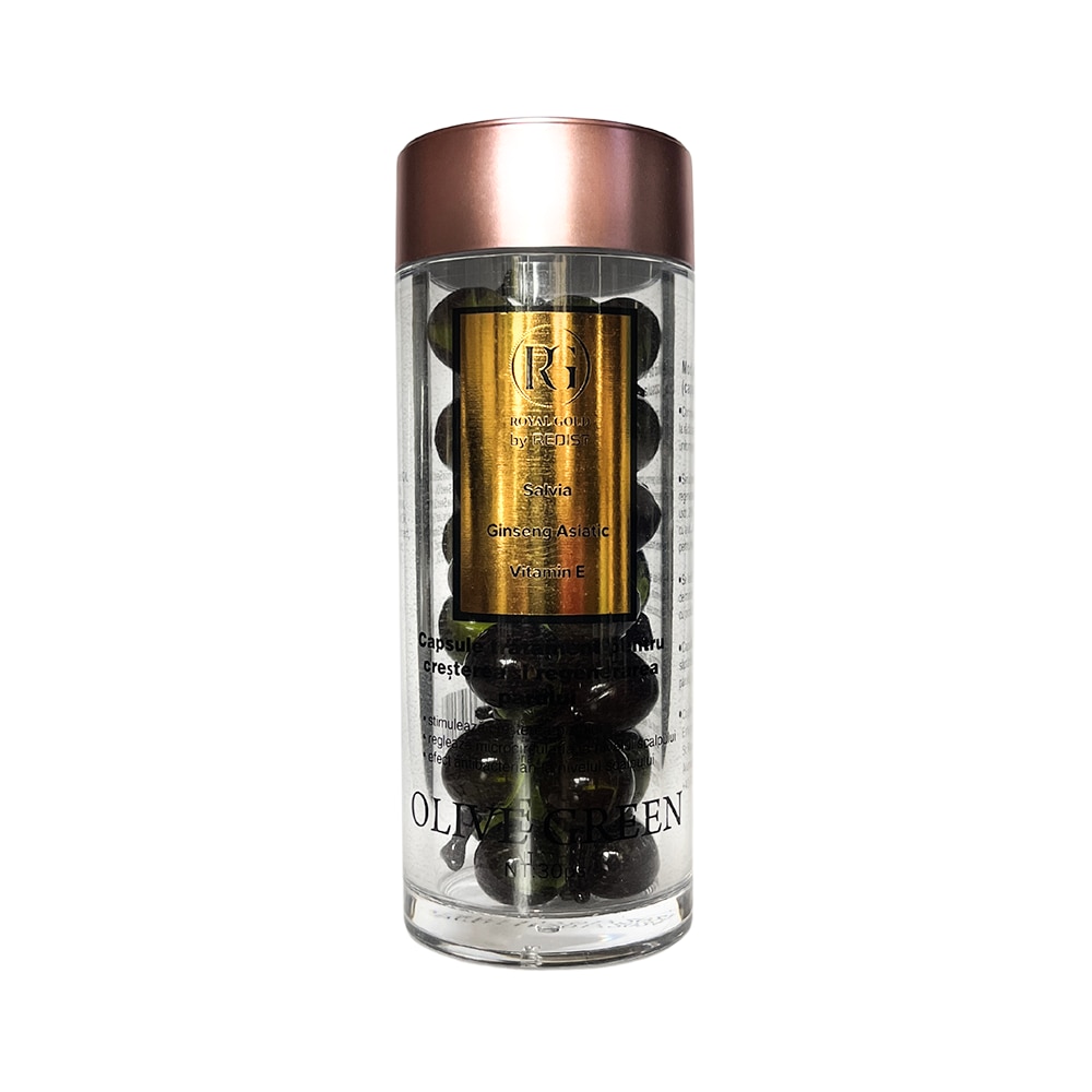 Capsule Olive, 30, cu Salvie, Ginseng Asiatic si Vitamina E, Redist ...