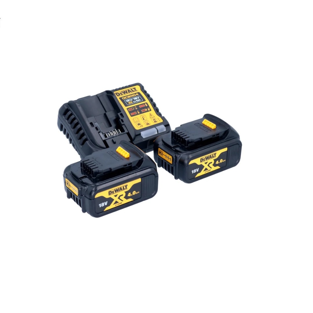 Pachet 2 acumulatori 4.0 Ah si incarcator DeWalt XR Li-Ion 18V ...