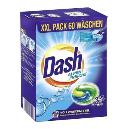 Detergent capsule, Dash alpen frische, 60 spalari - eMAG.ro