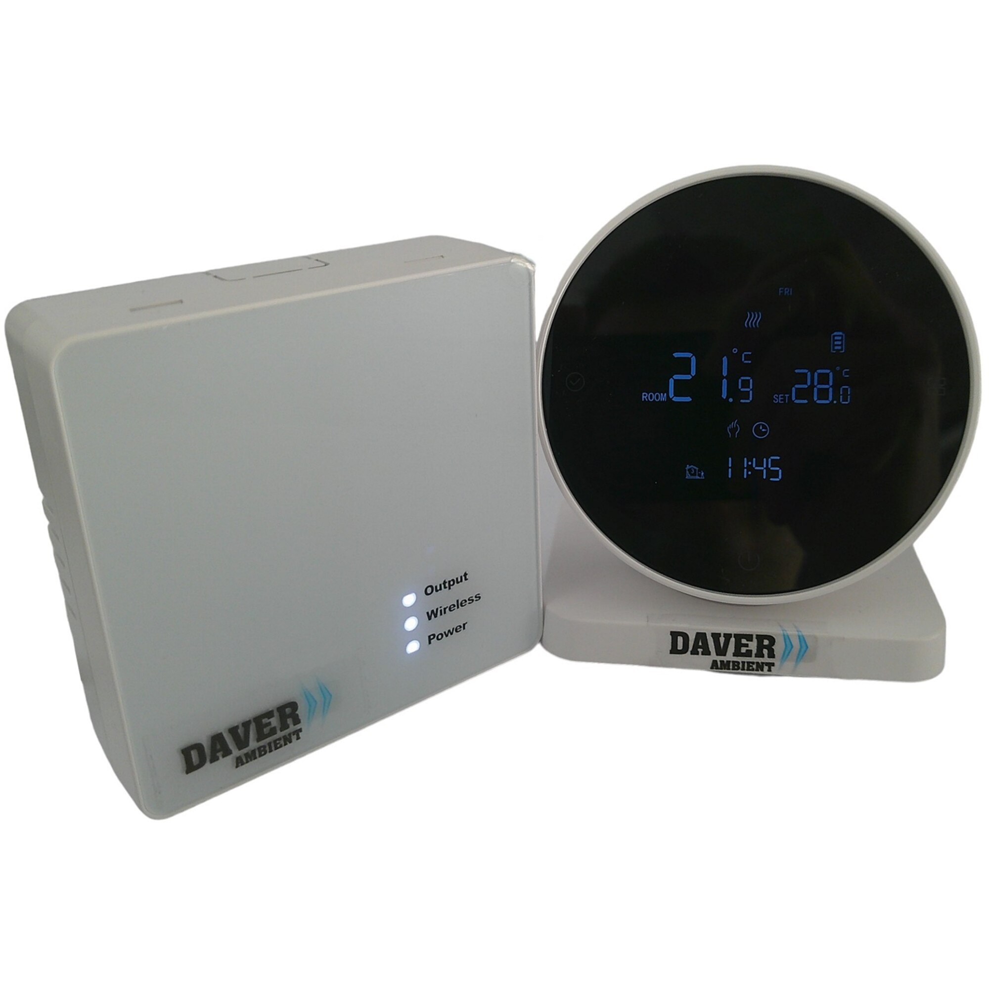 Termostat WIFI SMR017, programabil prin telefon, cu receptor pentru ...