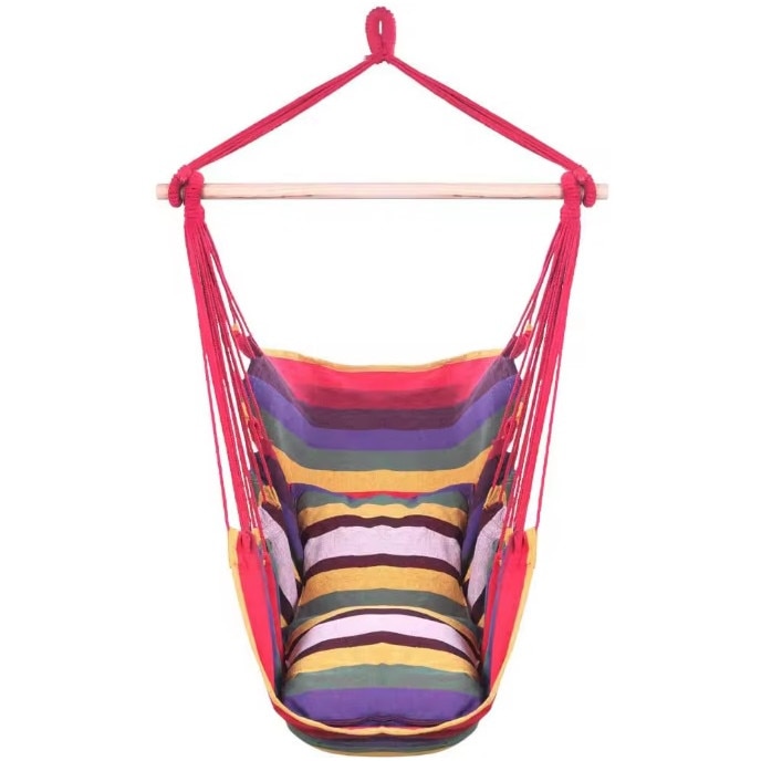 Hamac tip leagan coshop®, cu doua perne, rosu - eMAG.ro